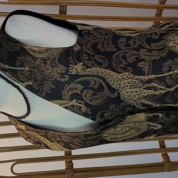 Shina Designs | Jackets & Coats | Handmade Jungle Theme Vest Sz M Giraffe Lion Elephant Tapestry ...